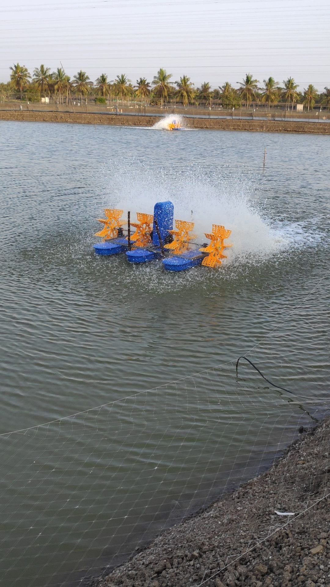 Enhance Water Quality with Paddle Wheel Aerators